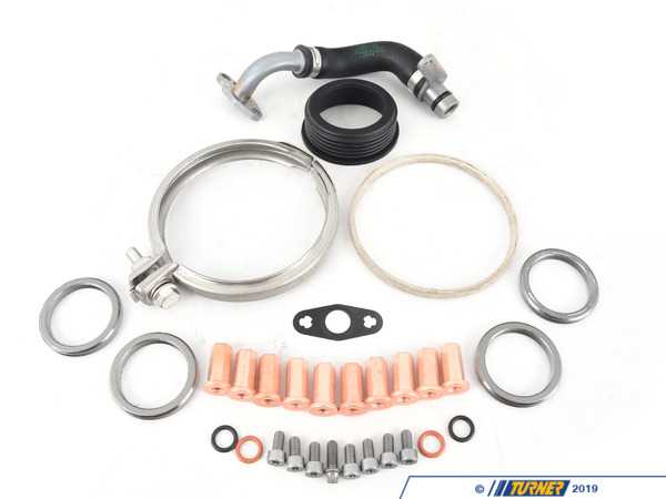 11652411444 - Genuine BMW Turbocharger Hardware Kit - E84 F10 F26 F25 ...