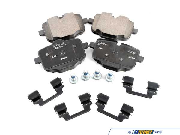 34216870552 - Genuine BMW Repair Kit, Brake Pads Asbes - 34216870552 ...