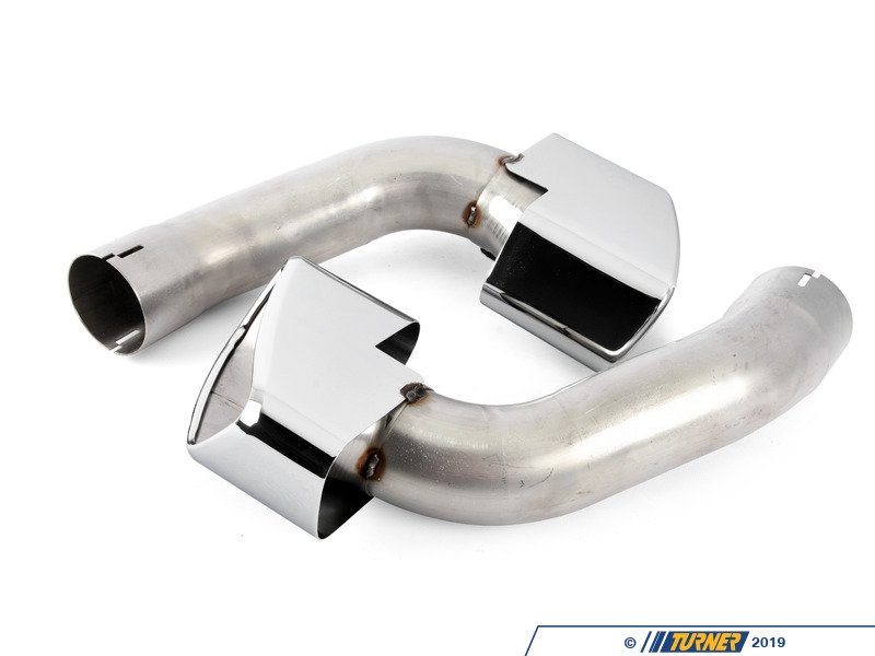 18302349683 - Genuine BMW Tailpipe Tip, Chrome M Performance ...