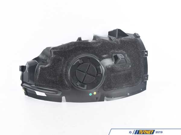 51717368600 - Genuine BMW Cover, Wheelhousing, Fr. Sec | Turner Motorsport