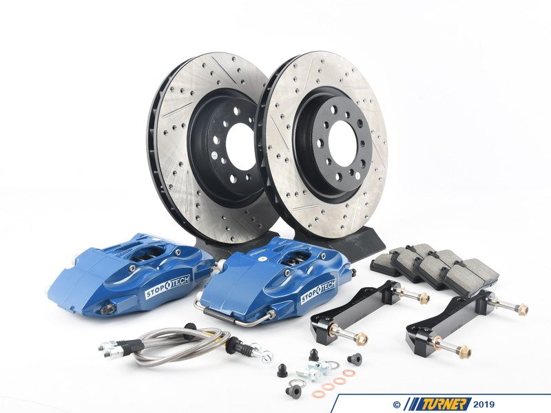 E3646STBBK3 - StopTech Front 4-Piston Big Brake Kit - E36, E46 323, 325 ...