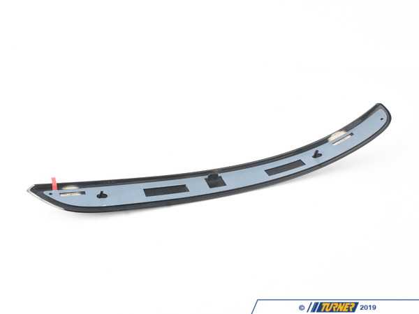 51128099326 - RIGHT REAR MOULDING | Turner Motorsport