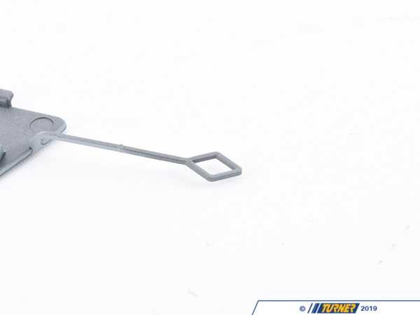 51117332682 - Genuine BMW Tow Hook Cover (Primered) - F10 | Turner ...