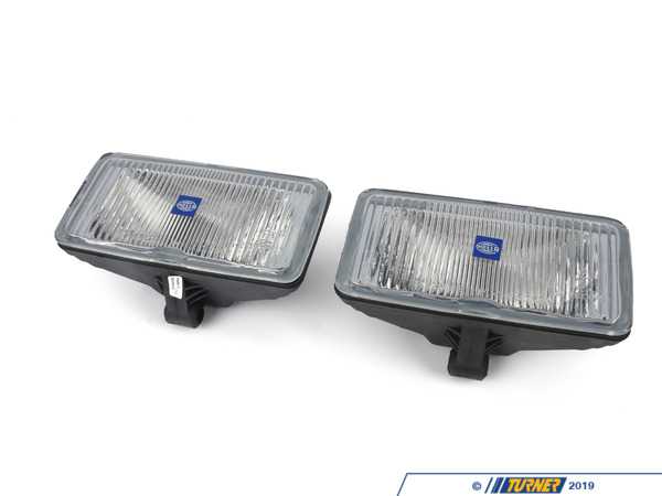 5700901 - Hella Hella 550 Clear Fog Light Kit - 7 3/4" x 3 3/4 ...