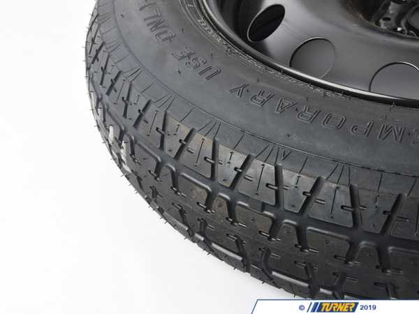 3611676886115590 - 18" Emergency Spare Wheel/Tire Set - E70/F15 ...