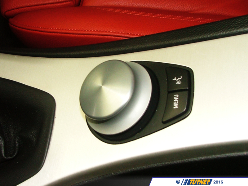 65827839520 - Genuine BMW IDrive Control Knob - Perlglanz Chrome - E90 ...