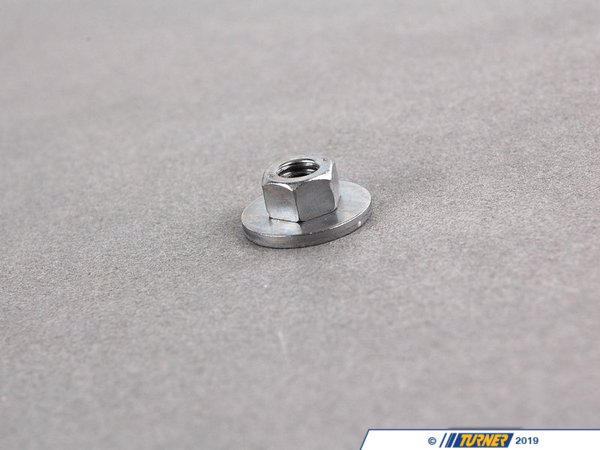 07129904381 - Genuine BMW Hex Nut With Plate - 07129904381 | Turner ...