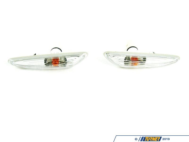 63137165915/916 - Genuine BMW Clear Fender Side Marker Set - E46 325i ...