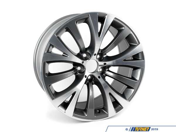 36116788704 - BMW Light Alloy Wheel Y-Spoke 315 - 19'' - F01, F02, F07 ...