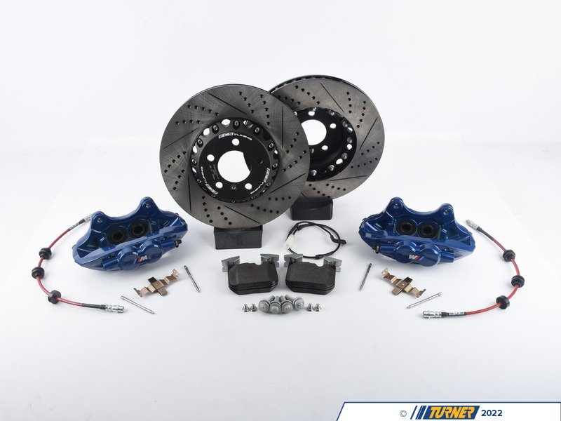 009607ECS01AKT13 - F30 M Performance Front Big Brake Kit - Blue ...