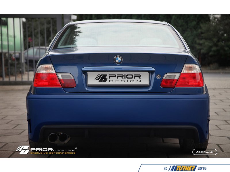 4260609890655 - BMW E46 rear bumper PRIOR-DESIGN-EXCLUSIV | Turner ...