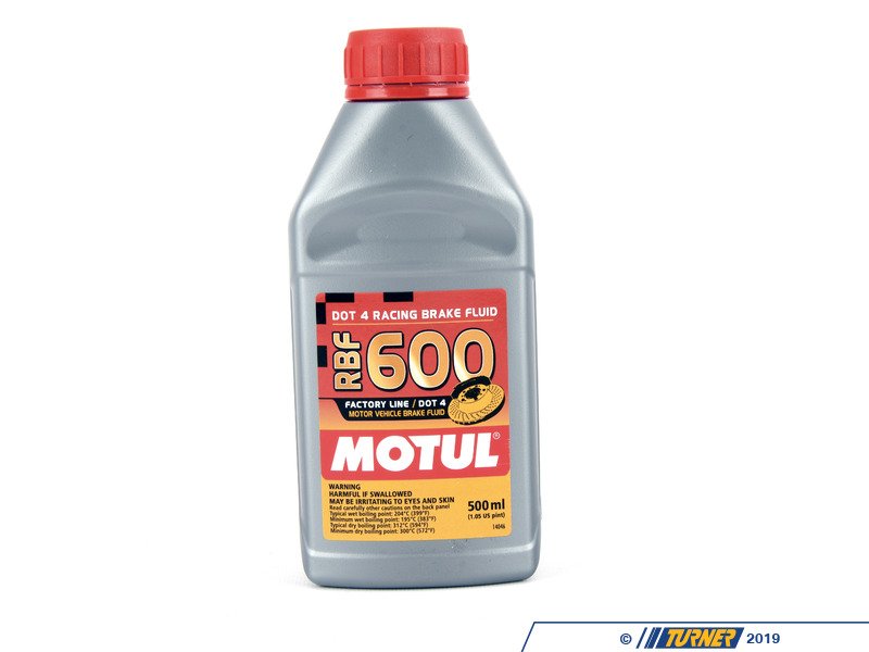 RBF600 - MOTUL RBF 600 Racing Brake Fluid - 500ml Bottle | Turner ...