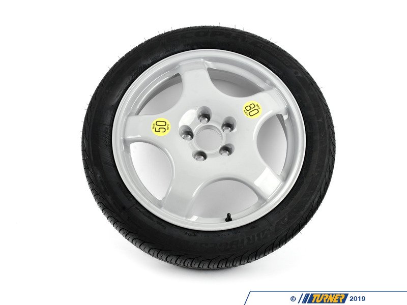 36116775450kt - 19" Emergency Spare Wheel/Tire Set | Turner Motorsport