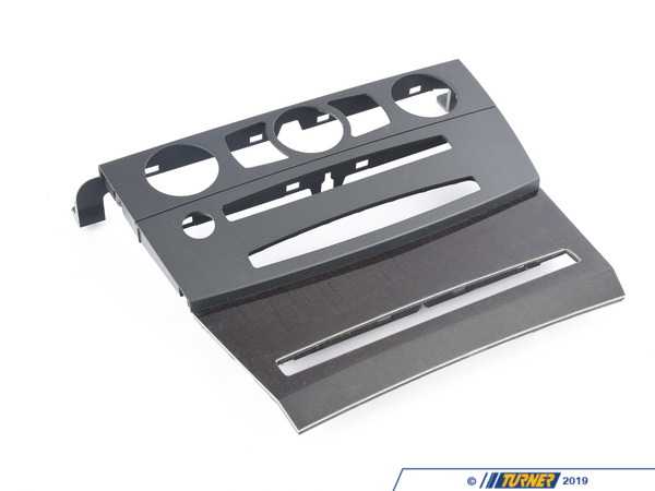 51456951033 - Genuine BMW Cover, Dashboard, Maple, Center Schwarz ...
