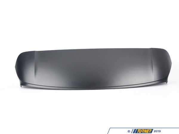 51627273446 - Rear Spoiler With Antenna - Primed - E70 | Turner Motorsport