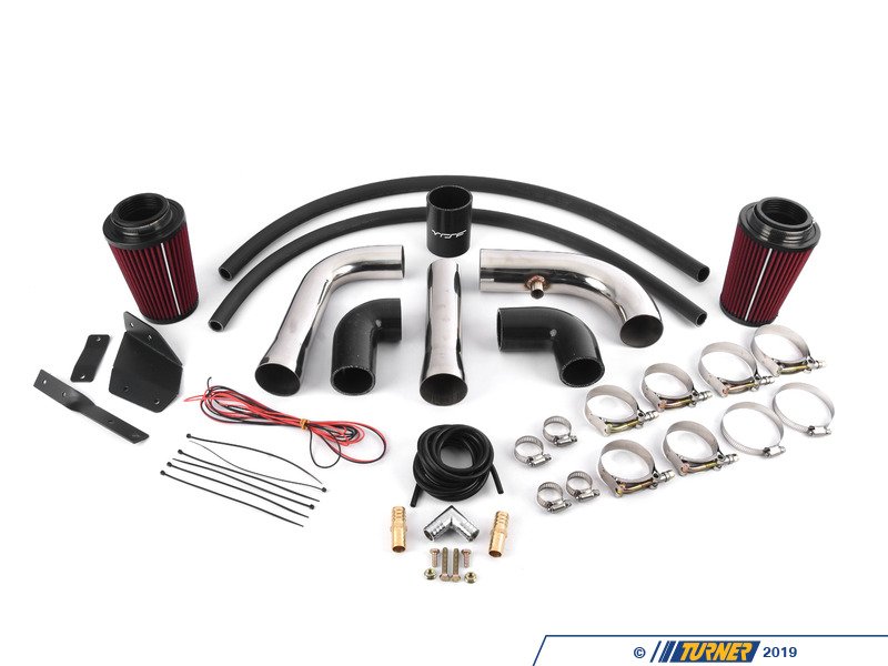 10901072 - VRSF Stainless Steel High Flow Inlet Intake Kit 2.00" - N54 ...