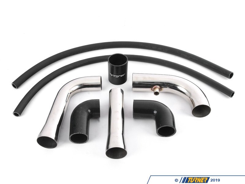 10901072 - VRSF Stainless Steel High Flow Inlet Intake Kit 2.00" - N54 ...