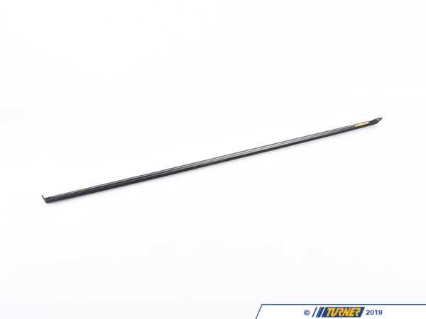 51372754070 - Genuine MINI Molding, Side Panel, Rear Right Chrom ...