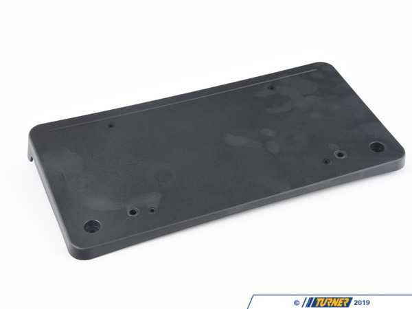 51117331726 - Genuine BMW License Plate Base - F10 | Turner Motorsport