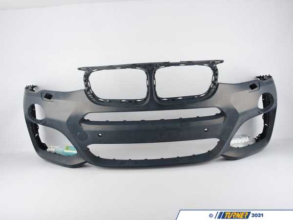 51118064119 - Genuine BMW Trim Cover, Bumper, Primered - 51118064119 ...