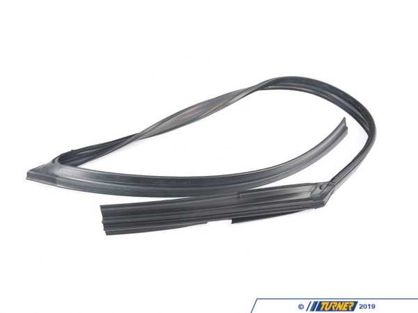 51328150401 - Genuine BMW Front Left Window Guide - 51328150401 - E38 ...