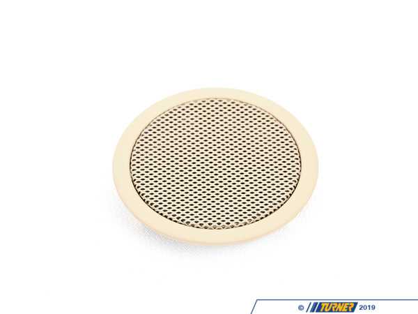 51427216479 - Genuine BMW Trim, High-Range Speaker Venetobeige ...