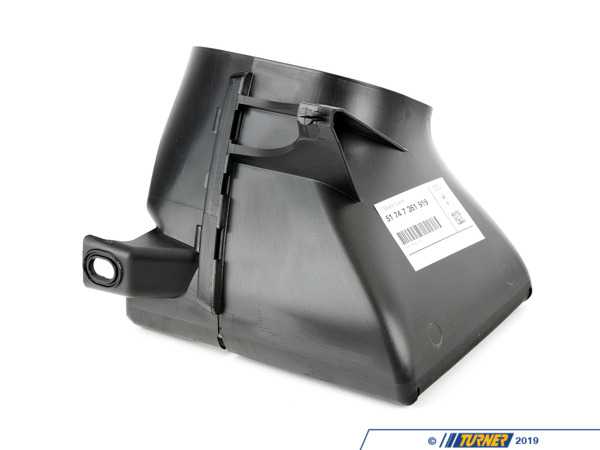 51747361919 - Air Duct - Exterior Radiator - Left | Turner Motorsport