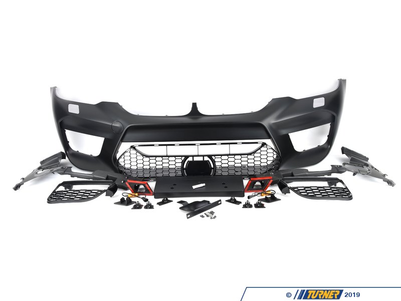 G30M5FT-FG - ECS Tuning M5 Style Front Bumper Conversion W/ Fog Light ...
