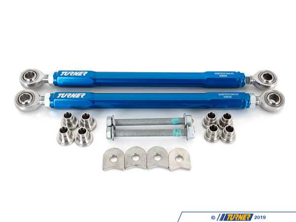 018139TMS03 - Turner Adjustable Toe Arms - E8X/E9X Non-M | Turner ...