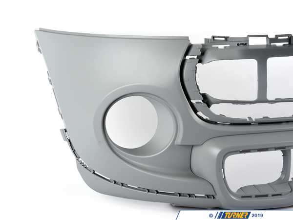 51117379436 - Genuine MINI Trim Cover, Bumper, Primered, Front Cooper S ...