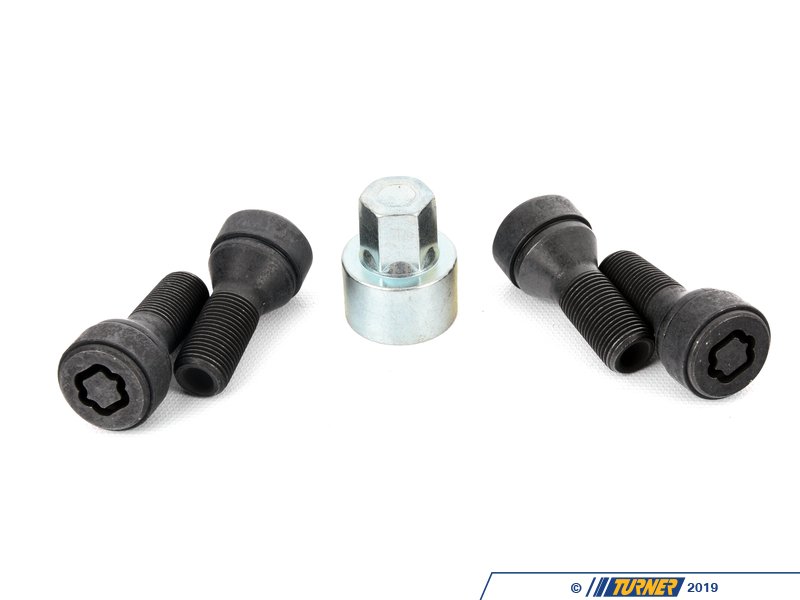 36132453960 - Wheel Lock Set W/ Lug Key (M14x1.25) - Priced Each Set ...