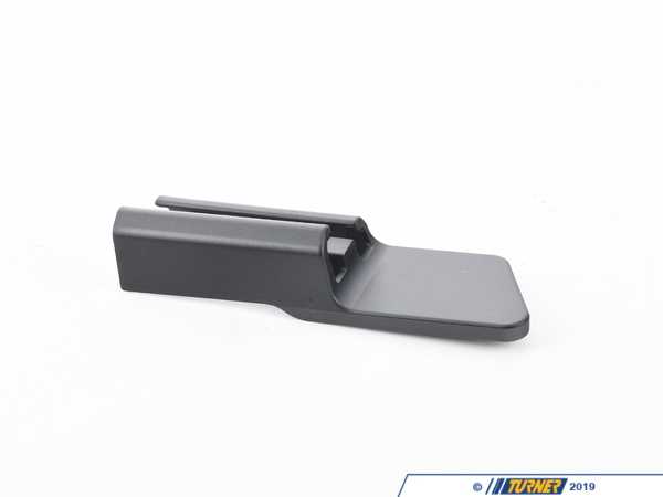 52107324973 - Genuine BMW Cover, Seat Rail, Rear Left - 52107324973 ...