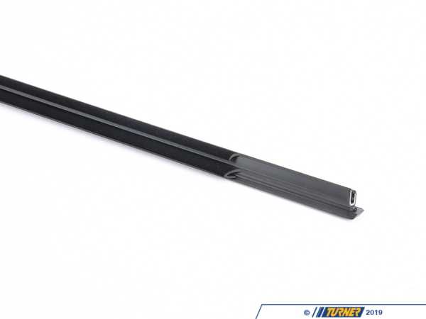 51357140732 - Genuine BMW Outer Weatherstrip, Rear Rig - 51357140732 ...