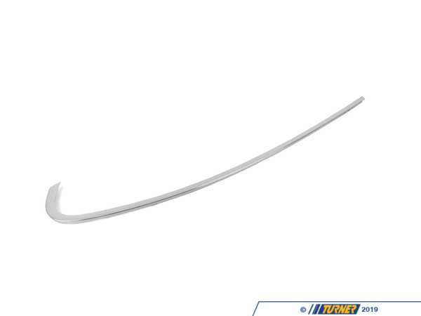 51357179117 - Genuine BMW Finisher Window Frame Top Rl Door ...