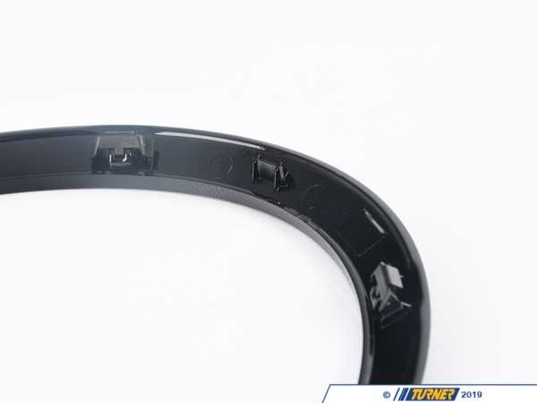 51138739498 - Headlight Trim Ring Black Line - Right | Turner Motorsport