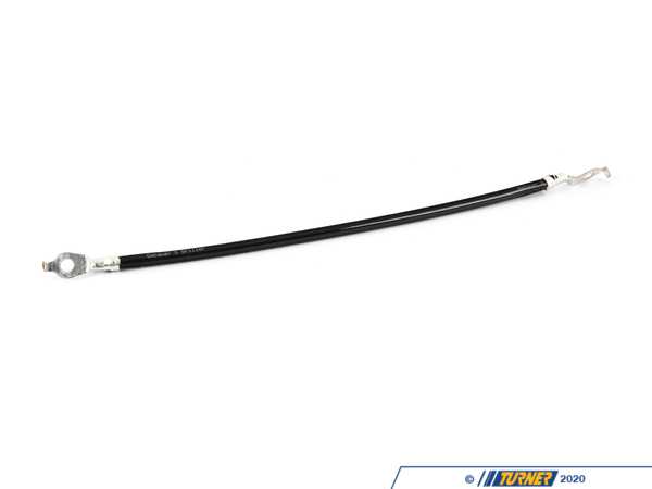 51237331554 - Genuine BMW Hood Ground Strap - E92 E93 | Turner Motorsport