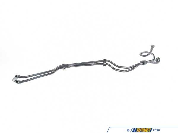17227604980 - Genuine BMW Transmission Oil Cooler Line - 17227604980 ...