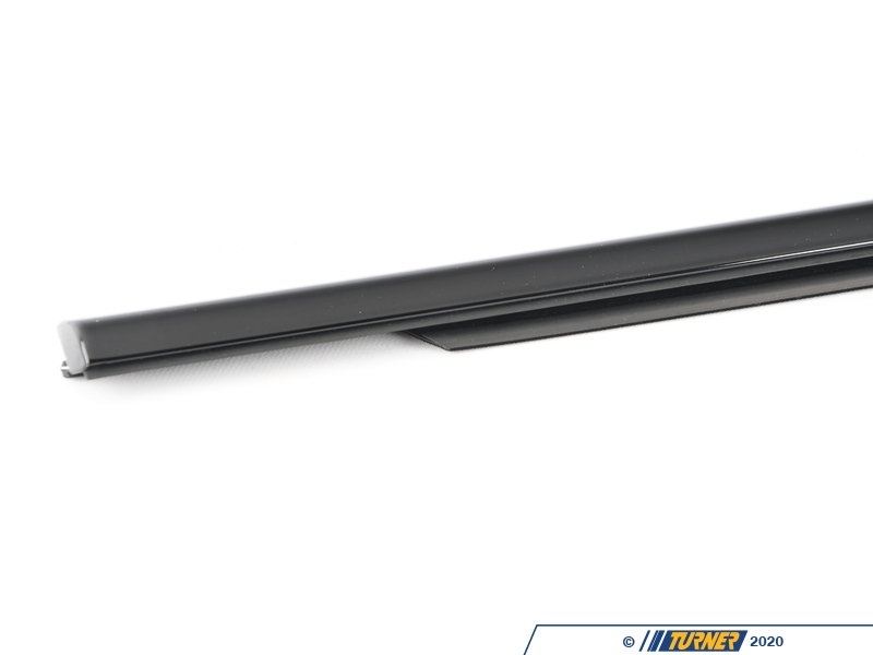 51357209710 - Channel Cover Outer Door Rear Right - Gloss Black - F10 ...