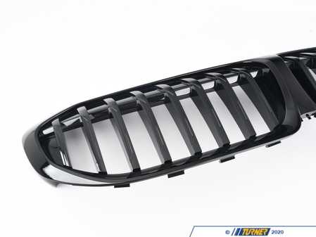 51138072085 - Genuine BMW Front Kidney Grilles - Shadow-Line Black ...