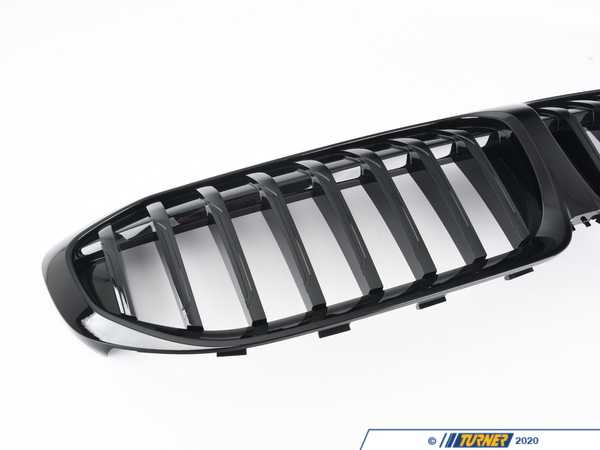 51138072085 - Genuine BMW Front Kidney Grilles - Shadow-Line Black ...