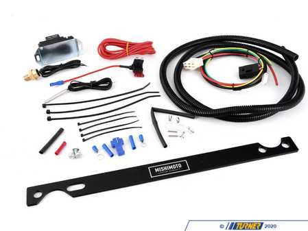 MMFS-E46-01K - Mishimoto Electric Fan and Shroud Kit - Includes ...