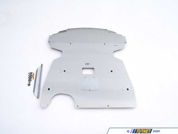006137la01KT - Turner Motorsport Aluminum Skid Plate - BMW E82 128i ...