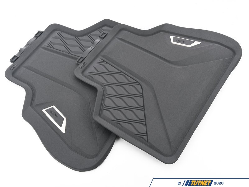 51472458552 - Genuine BMW Rear All Weather Floor Mat Set - Black - G05 ...