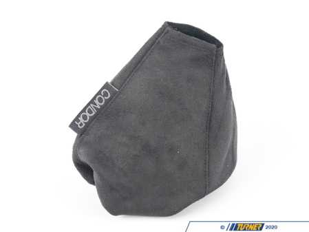 SUEDE-COMBO46 - Black Suede Shift Boot & E-Brake Boot | Turner Motorsport