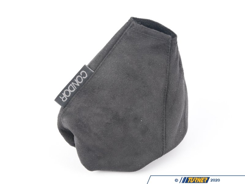 SUEDE-COMBO46 - Black Suede Shift Boot & E-Brake Boot | Turner Motorsport