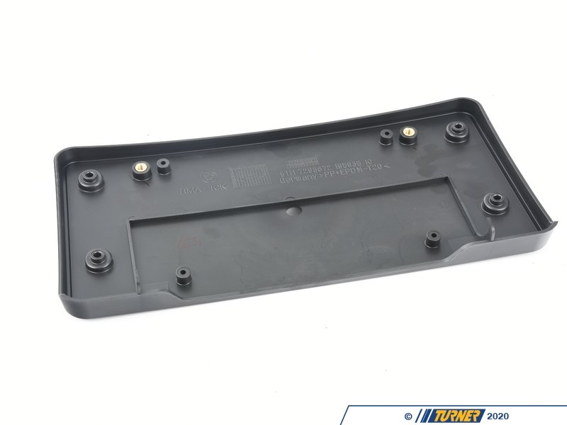 51117293872 - Genuine BMW License Plate Base - F22 F23 | Turner Motorsport