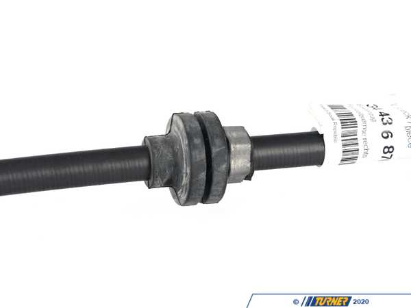 34436870192 - Genuine BMW Bowden Cable, Parking Brake, - 34436870192 ...