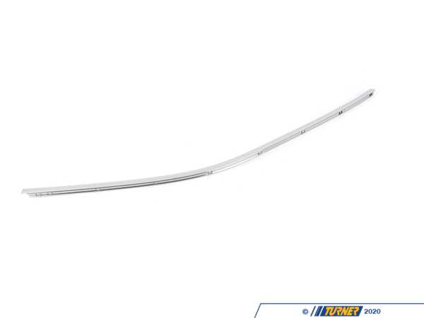 51328185273 - Genuine BMW Covering Front Left Chrom - 51328185273 - E39 ...