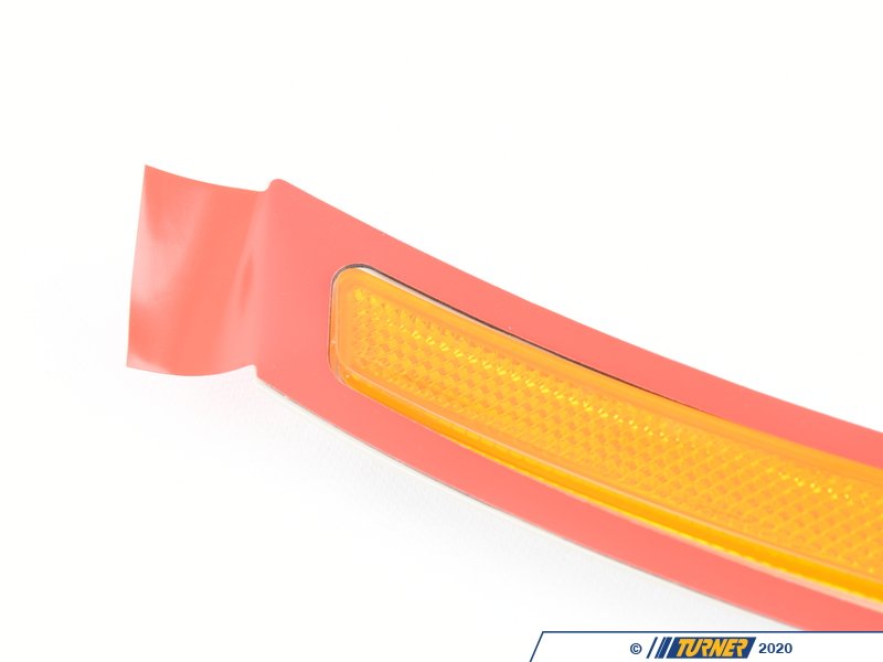 63147290093 - Genuine BMW Reflector - Bumper Cover (Yellow) - F15 X5 ...