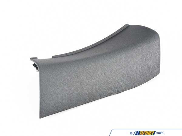 51477326456 - Column D Cover - Right - Black - F16, F86 | Turner Motorsport